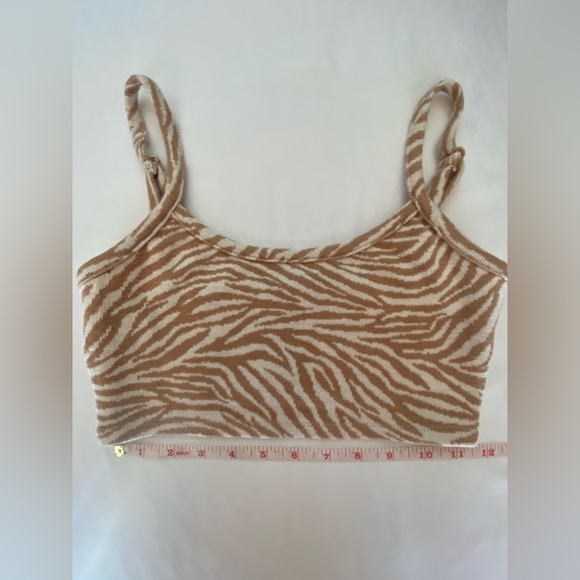 blanc intimates | Tops | Blanc Intimates Sports Bra Tiger Stripe Soft ...